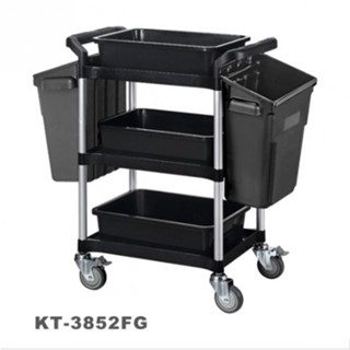 【高品質】標準型三層手推車（中）KT-707F 餐飲推車 出菜車 收盤車 工廠 揀貨 手推車 | 蝦皮購物