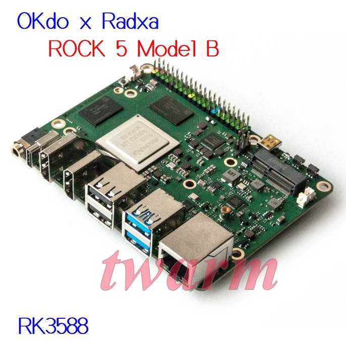 （可訂，請先詢價）OKdo x Radxa【ROCK 5B】8GB RAM單板電腦，RK3588 Cortex-A76 | 蝦皮購物