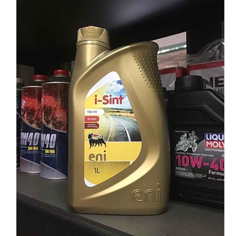 【油品味】新包裝 阿吉普 eni i-Sint 5W40 5w40 汽車 機油 (原Agip) BMW LL-01 | 蝦皮購物