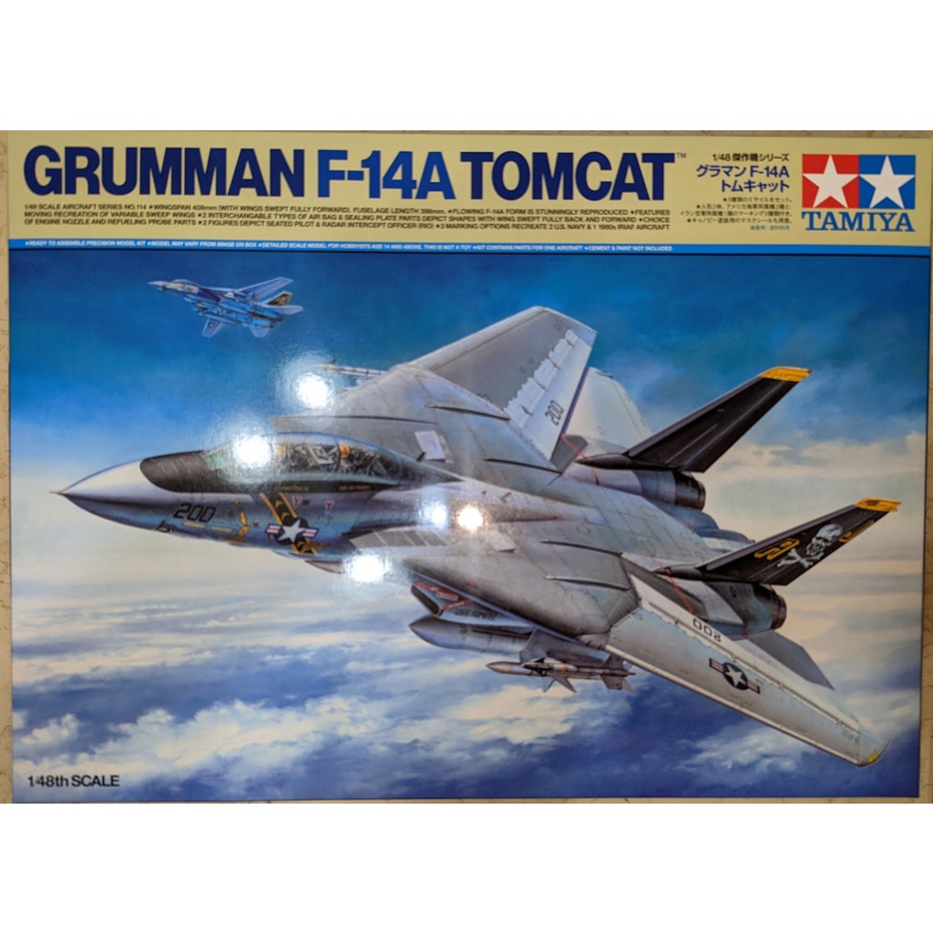 田宮TAMIYA 1/48 --- 61114 Grumman F-14A Tomcat | 蝦皮購物