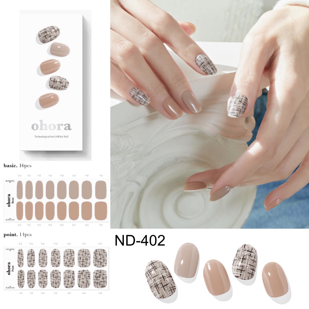 【Ohora】2024手部新款 韓國凝膠指甲貼/預購 | 蝦皮購物