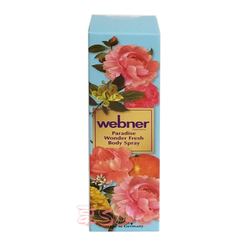 享SO館【德國webner葦柏納】快樂天堂噴霧30ml /德國webner天堂腋下香霧夏日花香限定$588 | 蝦皮購物