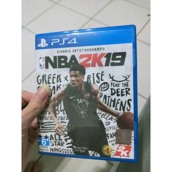 ps4 nba 2k19中文版 | 蝦皮購物