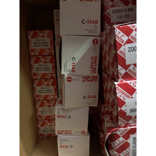 日本櫻花牌C-1148(鐵）機油芯特價120今天只要111買11顆送1顆 | 蝦皮購物