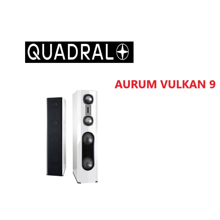 QUADRAL AURUM VULKAN 9 全新白色鋼烤 （單支）落地喇叭 代購中 | 蝦皮購物