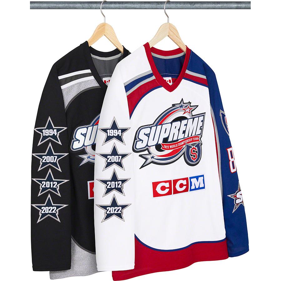 【紐約范特西】預購 SUPREME FW22 Supreme®/CCM® All Stars Hockey Jersey | 蝦皮購物