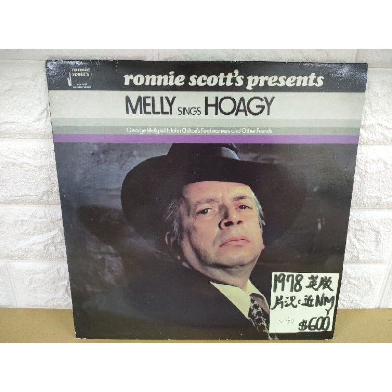 1978英版 George Melly Melly sings Hoagy爵士男聲黑膠唱片 | 蝦皮購物