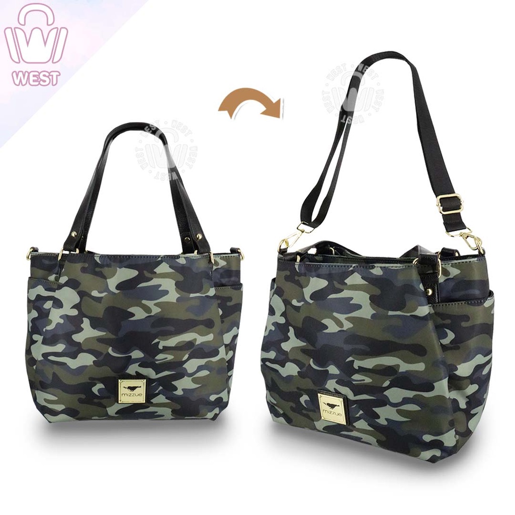 (台灣現貨)mizzue品牌 多層托特包 厚磅尼龍 輕巧斜背包 側背包 防水女包 肩背包 韓版 多色可選 59912-2 | 蝦皮購物