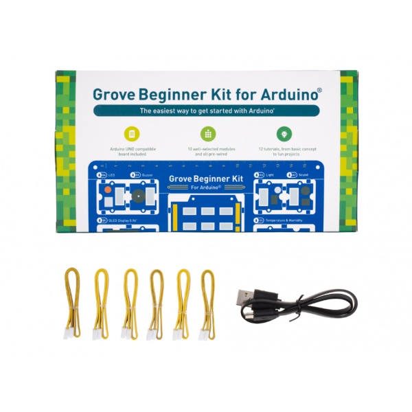Grove Beginner Kit for Arduino - All-in-one 多合一初學者套件_原廠包裝 | 蝦皮購物