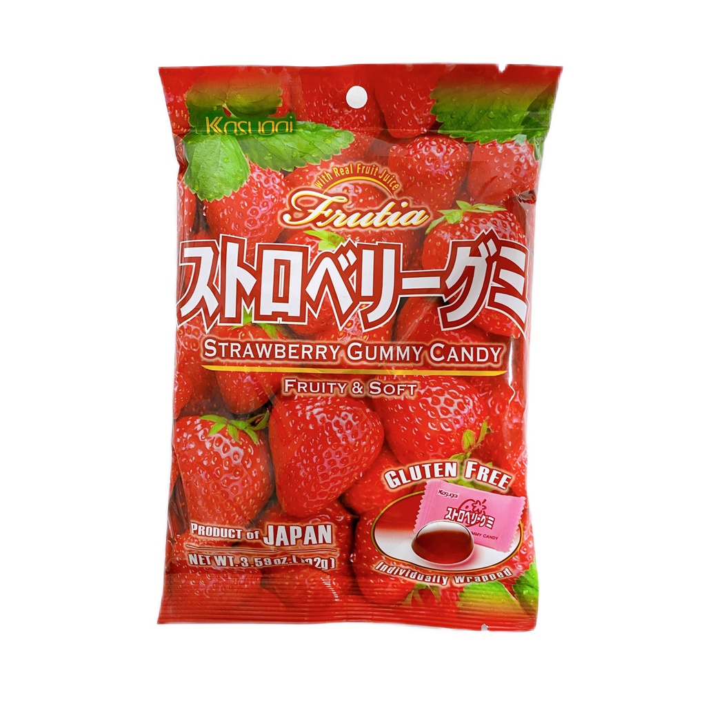 【春日井】日本零食 Kasugai 100%綜合軟糖系列(葡萄/綜合/草莓/水蜜桃) | 蝦皮購物