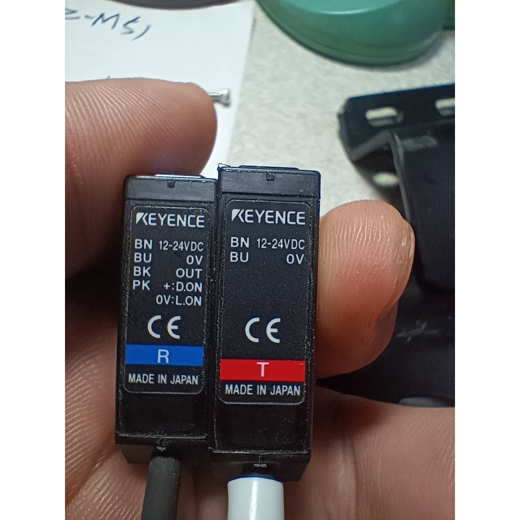 KEYENCE 基恩斯 PZ-M51 對射型光電傳感器(1組) 線完整 線剪斷 | 蝦皮購物