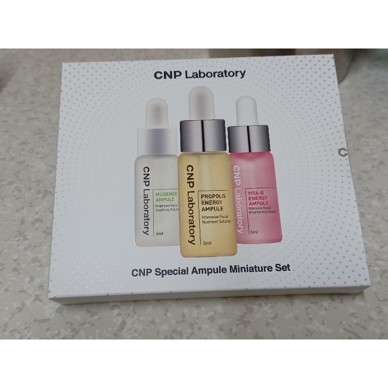 CNP 經典安瓶精華組 5ml ×3 共15ml 蜂膠能量潤彈安瓶 維他命激亮白皙安瓶 舒緩溫和修復安瓶 | 蝦皮購物