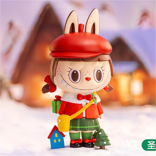 【Labubu】一起聖誕 系列：天使 睡衣 聖誕老人 雪橇 壁爐 女孩 POPMART《現貨》 | 蝦皮購物