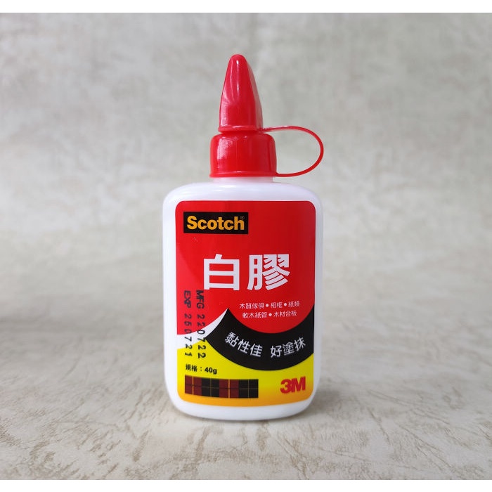 【光南大批發】SCOTCH 3M 白膠40g / 3M 白膠300g；黏性佳、好塗抹、可以接使用；台灣製造 | 蝦皮購物