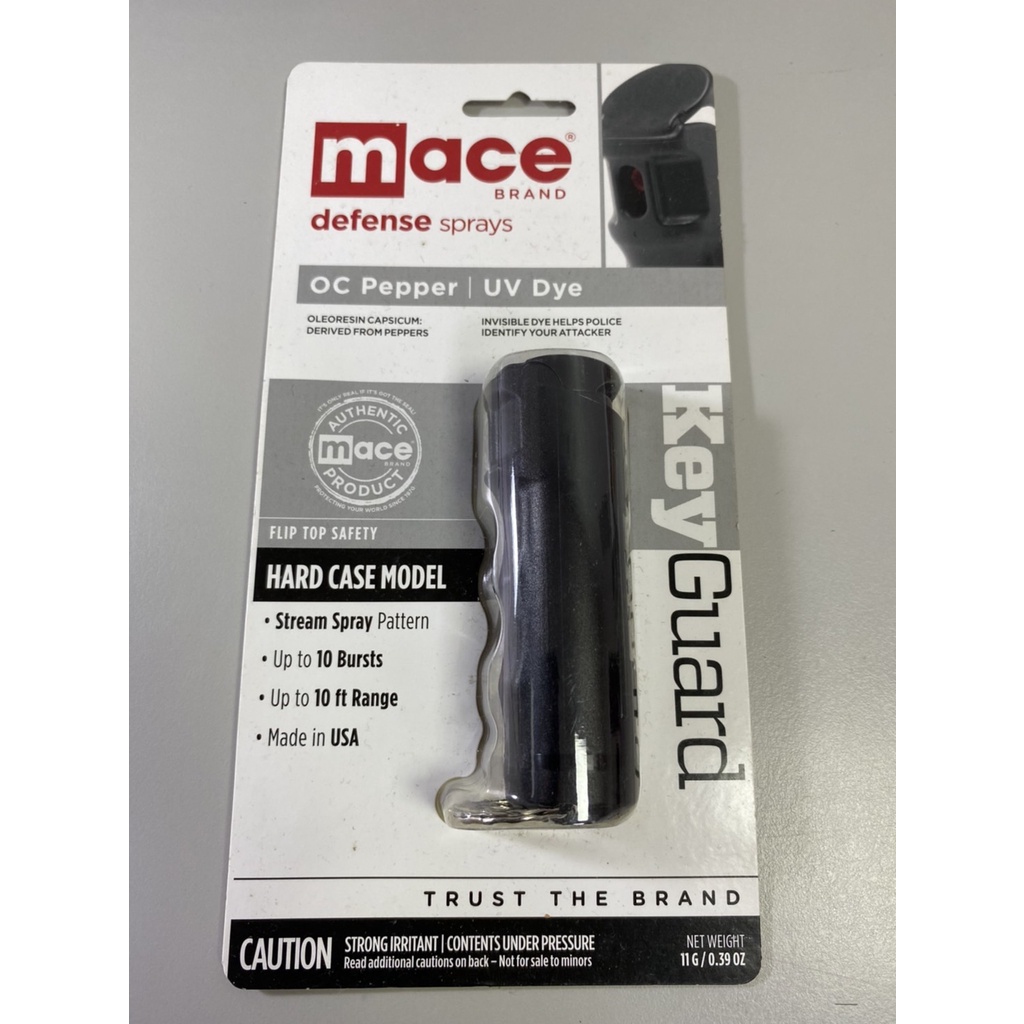 MACE PepperGard Pocket Pepper Spray口袋型噴霧器(含UV辨識劑) 水注狀美國製 | 蝦皮購物