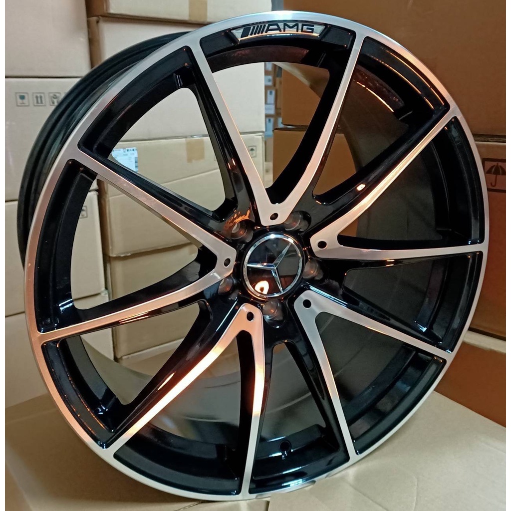 【AMG 鋁圈】19吋 5/112 BENZ GLC W204 W212 搭配輪胎享分期零利率 C300 E300 | 蝦皮購物