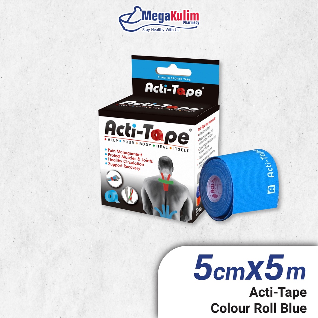 Nutriworks Kinesiology Acti-Tape(運動膠帶)1pcs | 蝦皮購物