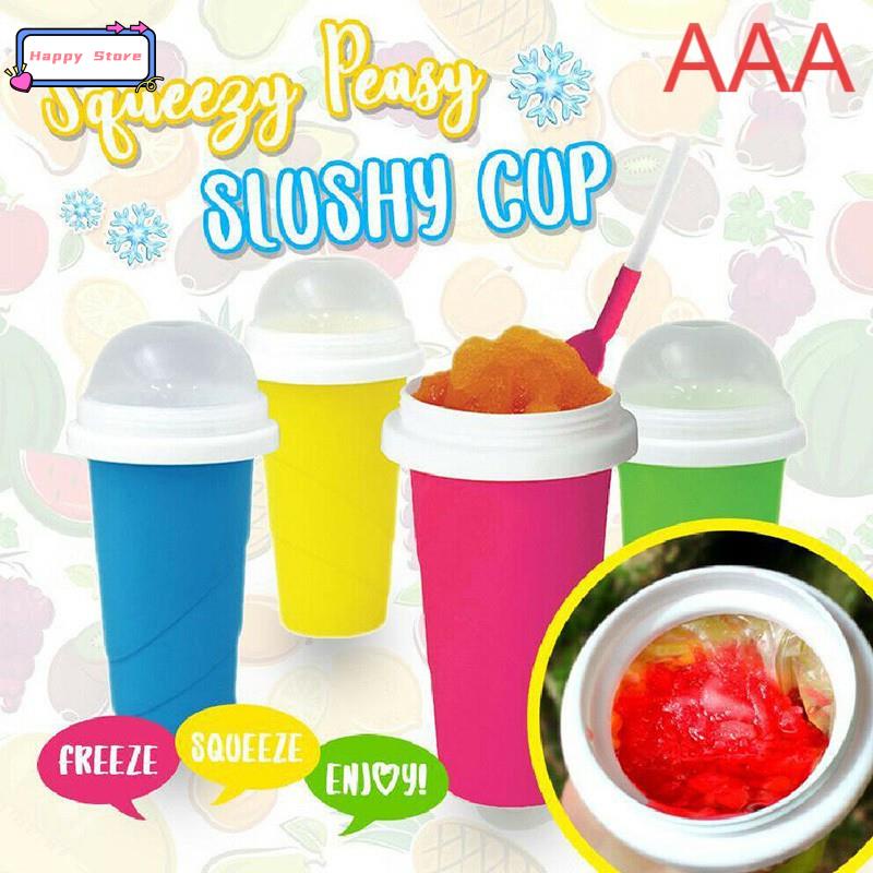 Slushy Ice Cream Maker Squeeze Peasy Slush Quick Cooling Cup | 蝦皮購物