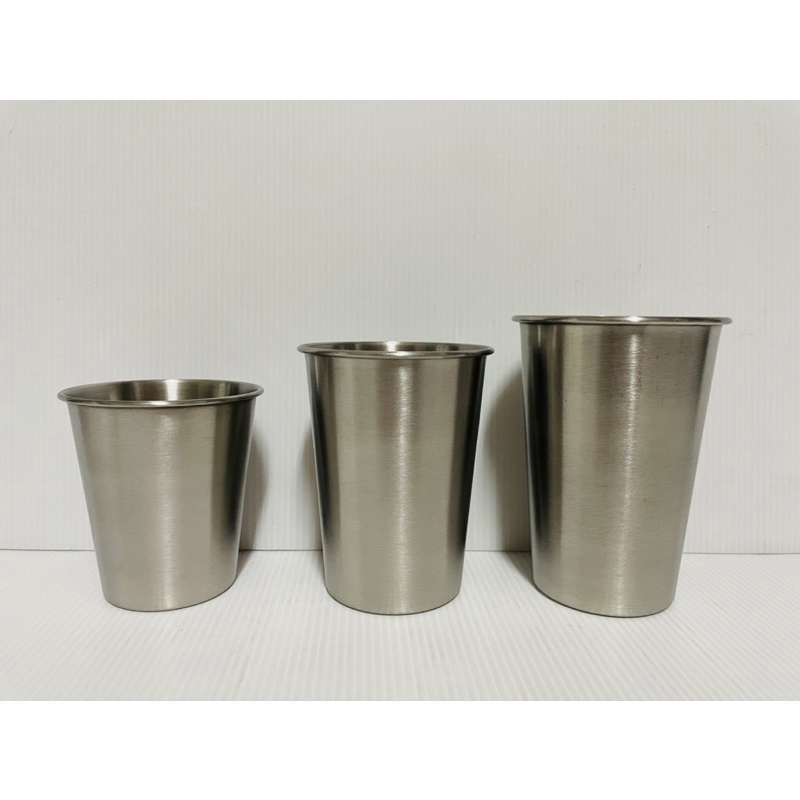 AOK 304不銹鋼冷飲杯 不銹鋼水杯 不銹鋼杯 茶杯 一入 | 蝦皮購物