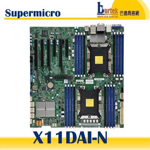 【請先詢問價格,交期】Supermicro X11DAI-N Intel C621 內建顯示音效 E-ATX 主機板 | 蝦皮購物