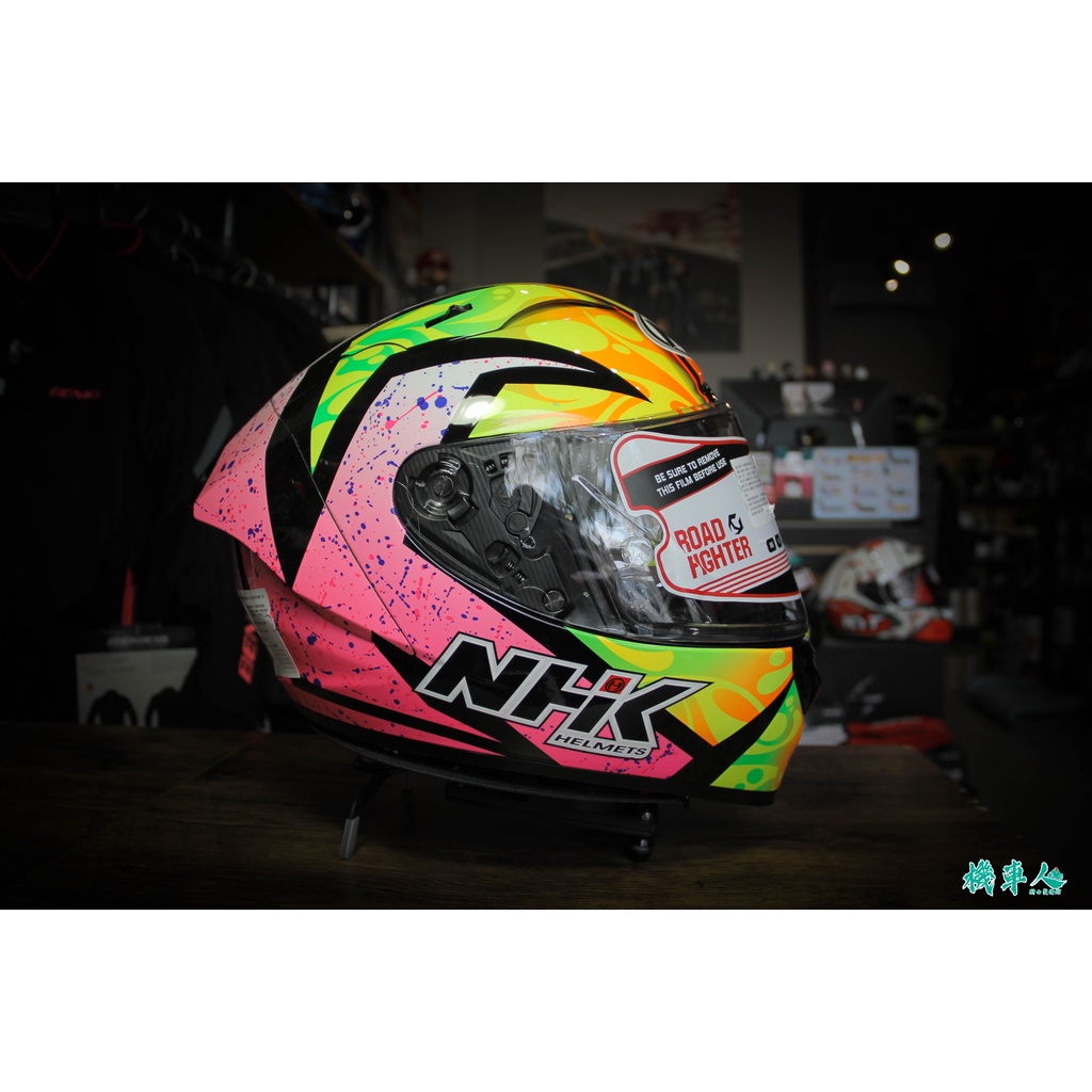【機車人】NHK GP-R Tech ABS KA17#3 冬測黑粉 選手彩繪｜MOTOGP｜選手配色｜亞洲頭型｜雙D扣 | 蝦皮購物