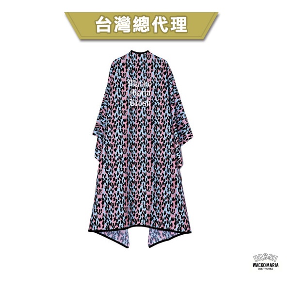 GOODFORIT /日本Brosh x Wacko Maria Cut Cloth聯名限定豹紋理髮袍 | 蝦皮購物