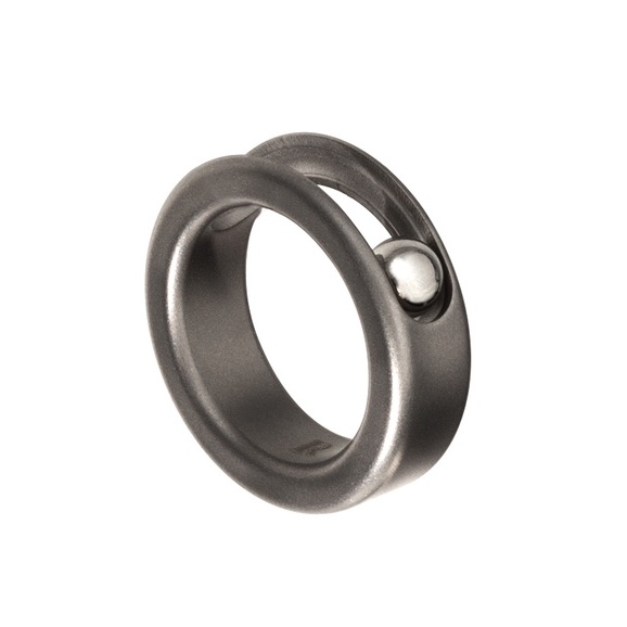 (Wings Select) Recovery 滾石戒指-鋼珠 (霧銀色) 鋼製 鋼戒 個性 設計 簡約 搭配 配件 | 蝦皮購物