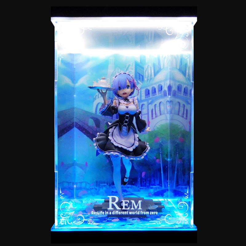 【唯暖暖】GSC Re:從零開始的異世界生活 雷姆 壓克力 PVC 公仔 展示盒 | 蝦皮購物