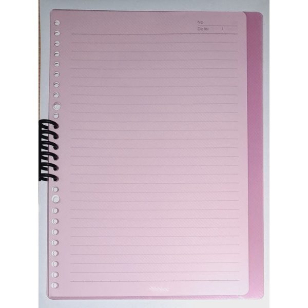 幸運草 B5 18K 26孔 PP 塑膠 防水 活頁夾 A5 25K 20孔 文具 活頁 筆記 可換內頁 筆記本 活頁紙 | 蝦皮購物