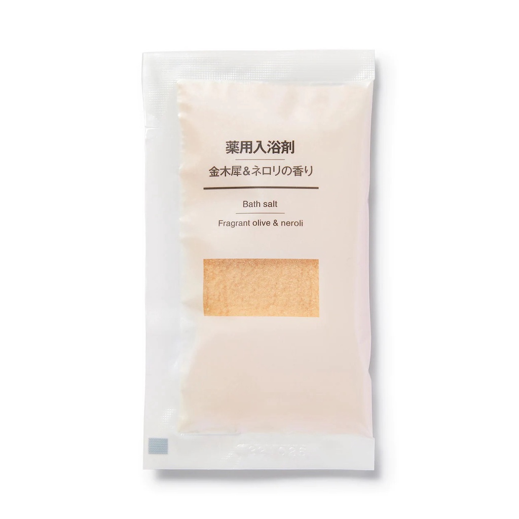 【MUJI 無印良品】 日本製 入浴劑 30g 小包裝 生薑 佛手柑 洋甘菊 金木犀 浴鹽 泡湯 泡澡 泡澡粉 隨身包 | 蝦皮購物