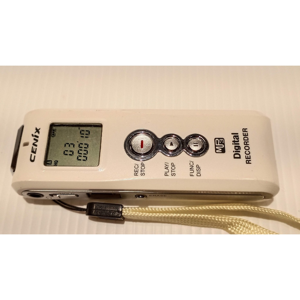 近全新 CENIX VR-W600 數位錄音筆 1GB (白） | 蝦皮購物