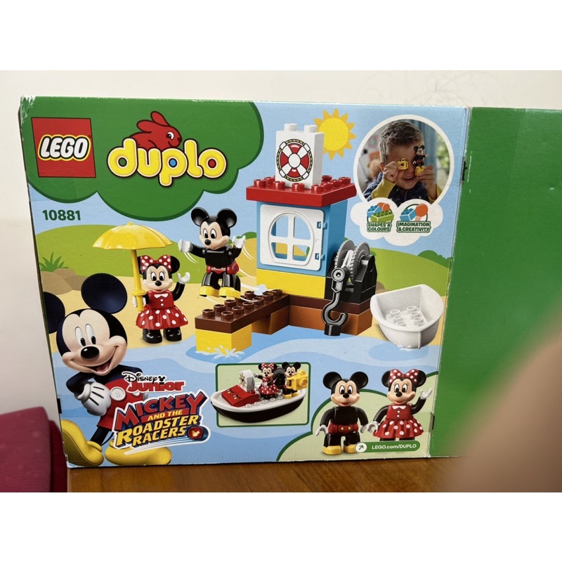 二手玩具 樂高LEGO duplo 10881 米奇米妮 Mickey and the roadster racers | 蝦皮購物