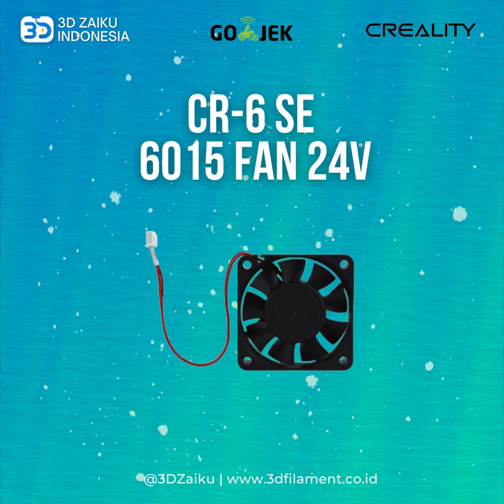 原裝 Creality CR-6 SE 打印機 6015 風扇 24V | 蝦皮購物