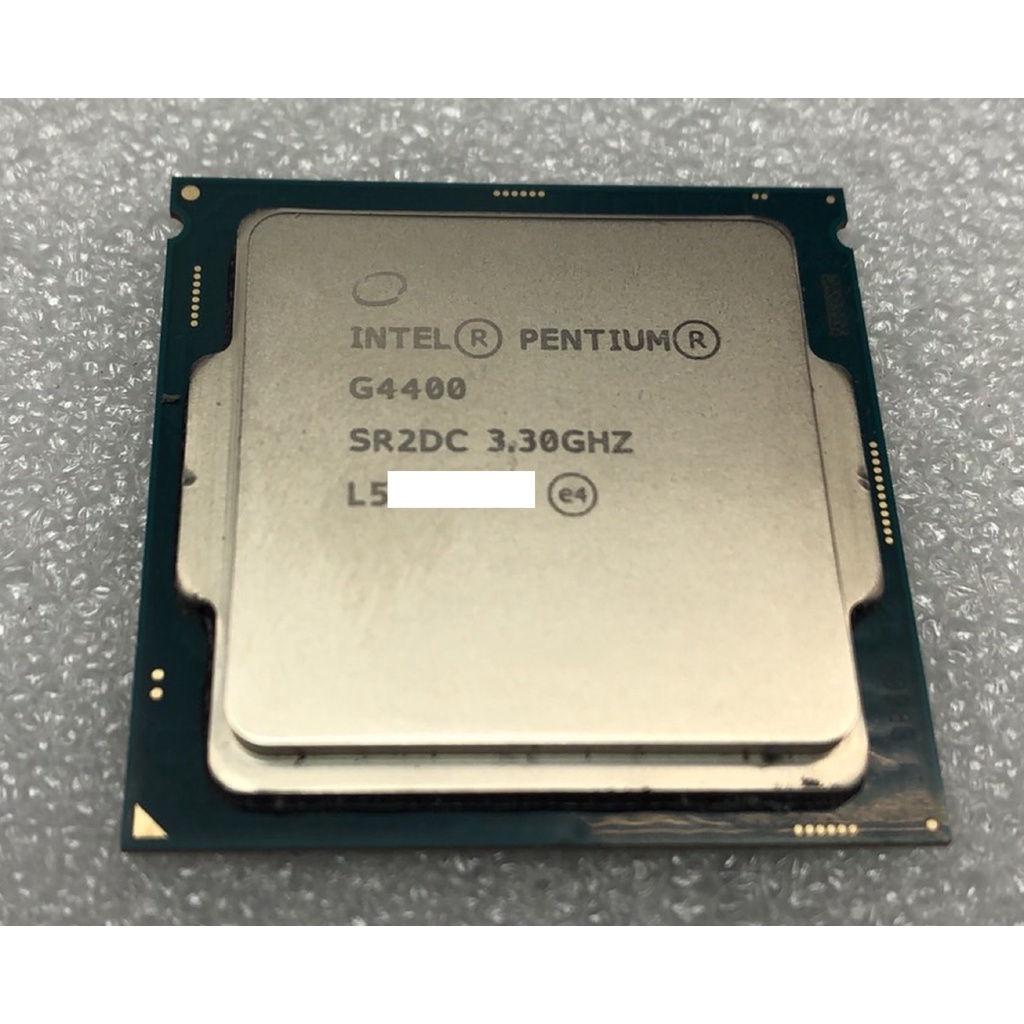 【吳'r】INTEL 6代 G3900 G3930 G4400 CPU 1151腳位正式版 (裸裝)$80 | 蝦皮購物