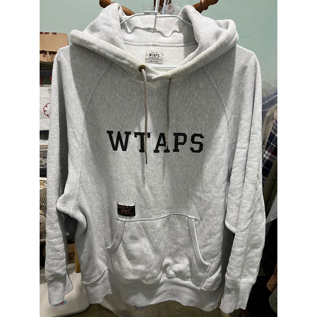 WTAPS 17AW DESIGN HOODED 灰色 | 蝦皮購物