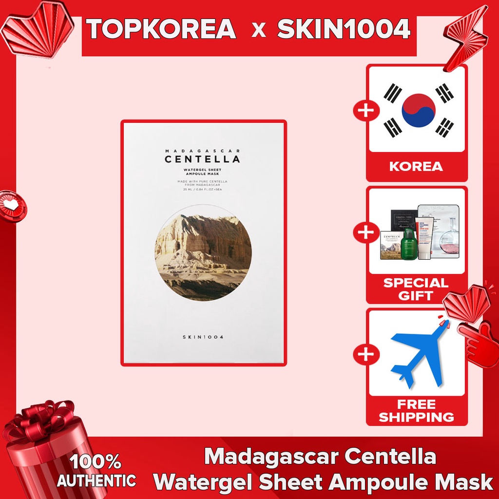 SKIN1004 Madagascar Centella Sheet Ampoule Mask (1ea/5ea) | 蝦皮購物