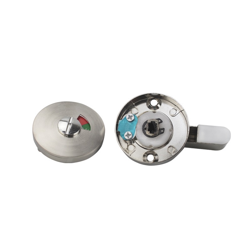 【susumy】鋅合金指示鎖 衛生間隔斷配件門鎖 公共廁所洗手間門鎖 隔斷鎖 有無人指示門鎖 門扣 指示鎖 | 蝦皮購物