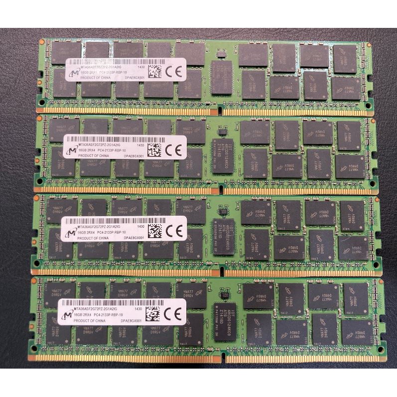 16G DDR4 ECC DIMM 記憶體 二手 2133 2400 支援xeon 伺服器與 x99 主板 | 蝦皮購物