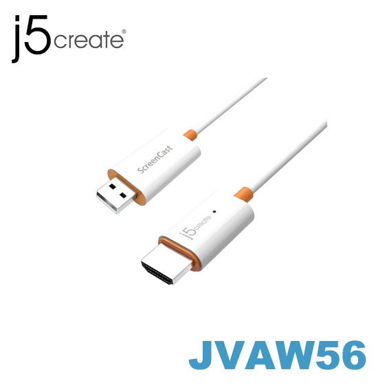 【3CTOWN】含稅附發票 j5 create JVAW56 手機/平板/筆電 無線投影HDMI線 0.6M | 蝦皮購物