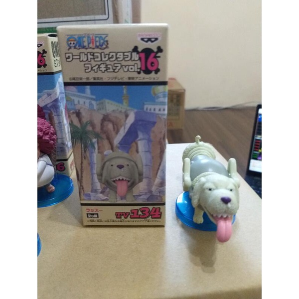 出清特價 200~已開封 日版 景品..海賊王 wcf VOL.16 巴洛克華克篇 拉蘇 砲彈犬 外盒不優 | 蝦皮購物