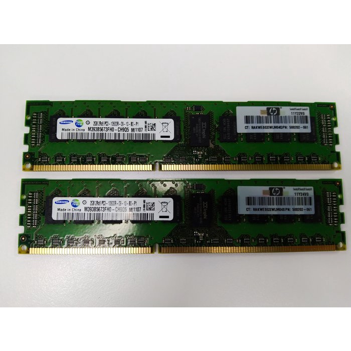 三星 Samsung DDR3 1333 2G ECC REG 雙面 伺服器專用 超取 | 蝦皮購物
