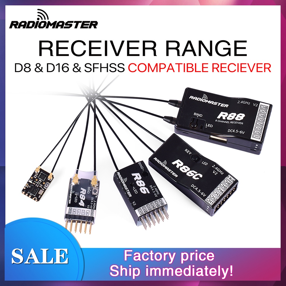 【原創】收音機大師 R81 -88 V2 SBUS Nano R81 R84 R86 R86C R88 4CH 6CH | 蝦皮購物