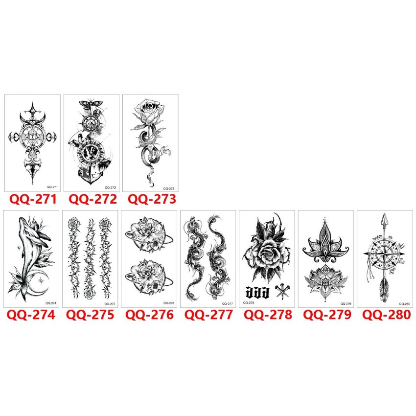 65 QQ 多樣式 花朵 動物 圖騰 紋身貼紙 表演造型 化裝舞會 能貼在 安全帽 汽機車上 陶器 磁磚 玻璃 手機殼 | 蝦皮購物