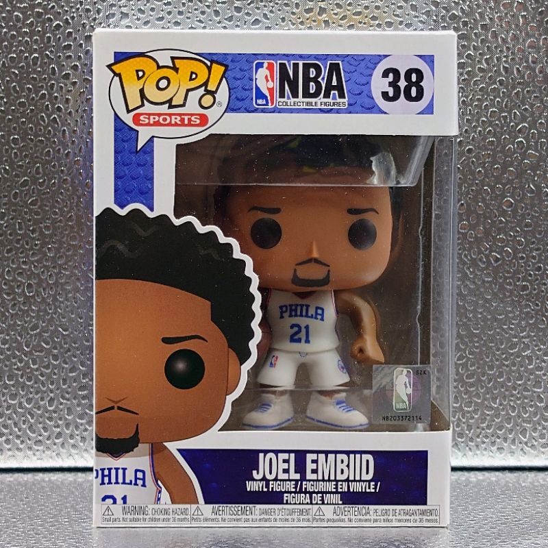 Funko pop NBA Joel Embiid 鉛筆哥 MVP 限定 公仔 搖頭娃娃 | 蝦皮購物