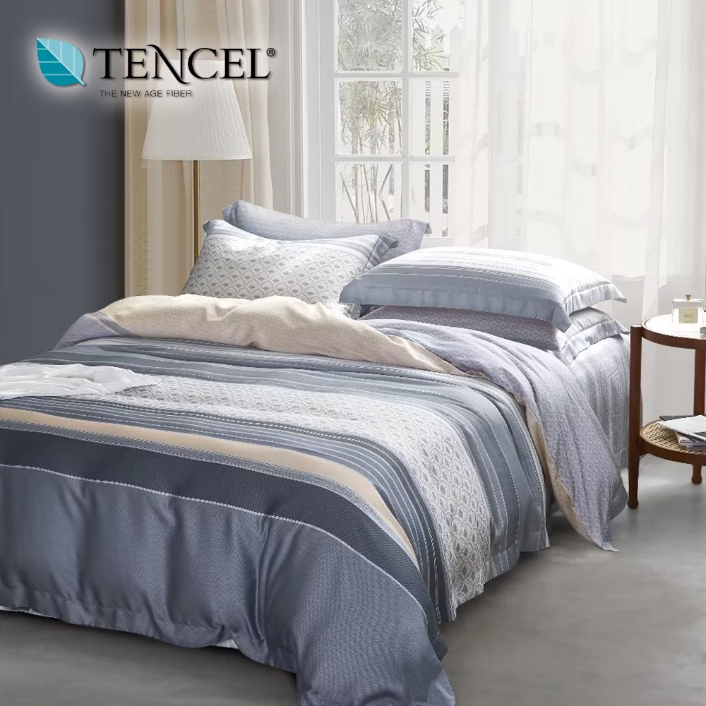 40支100%純天絲TENCEL【單人 雙人 加大 特大組合】規格可選 35公分 床包四件組 床罩七件組 碗豆莢 | 蝦皮購物