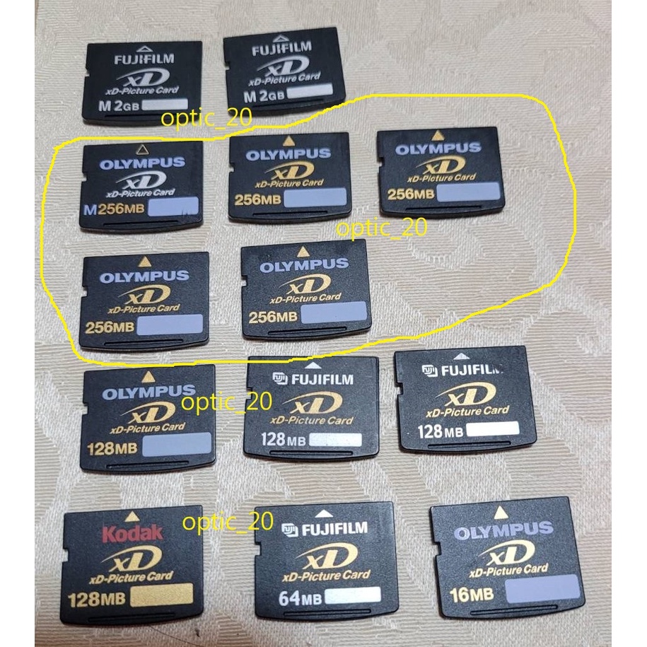 Extreme Digital-Picture Card FUJI OLYMPUS XD 256MB 512MB 記憶卡 | 蝦皮購物