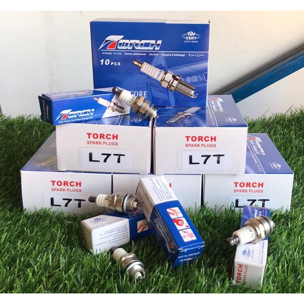 【農機倉庫】高品質 火炬 L7T BM6A 火星塞 強效點火，割草機、鏈鋸、噴藥機、剪枝機、噴霧機，小型二行程農機適用 | 蝦皮購物