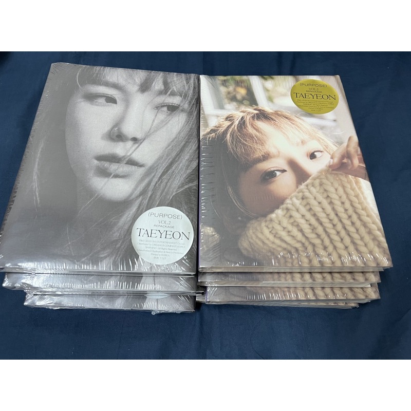 [現貨全新未拆]太妍TAEYEON - 正規2輯改版專 [PURPOSE] Album Vol.2 Repackage | 蝦皮購物