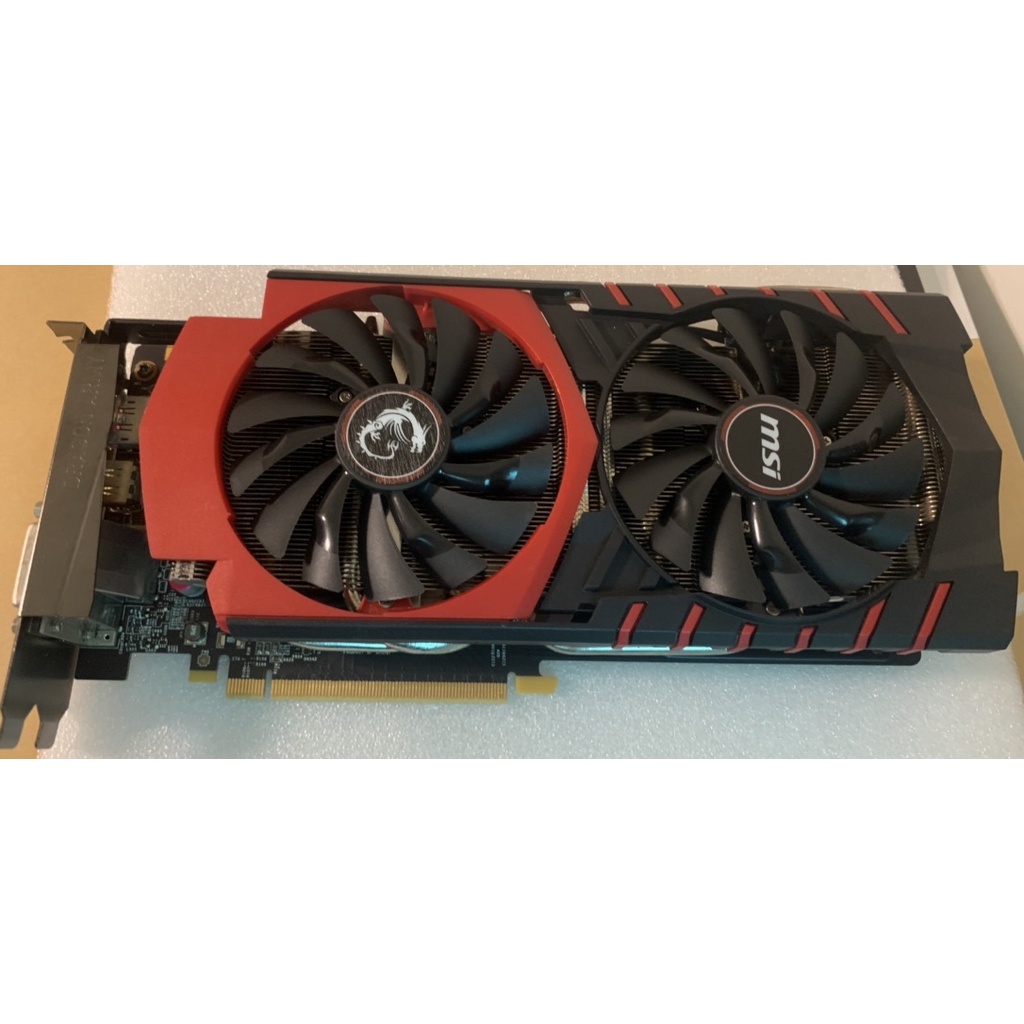 微星 GTX 970 4GB 紅龍 顯示卡 MSI GTX 970 Gaming 4G DP HDMI DVI x2 | 蝦皮購物