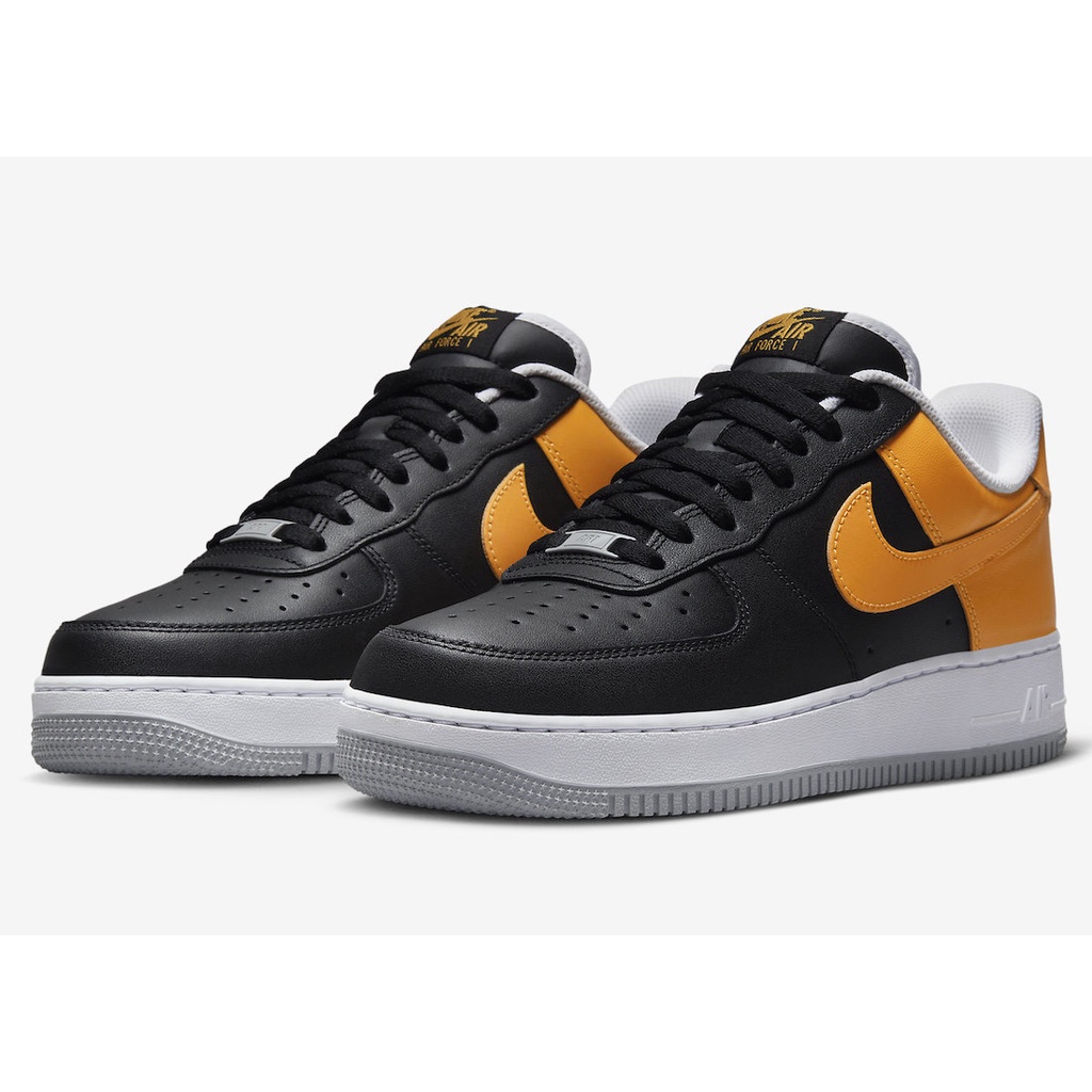柯拔 Nike Air Force 1 Low FB7162-081 AF1 黑黃 休閒鞋 | 蝦皮購物